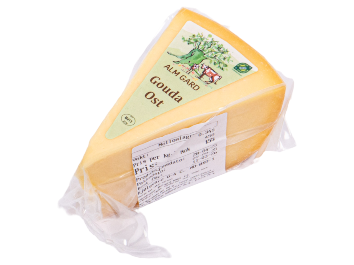 Økologisk Gouda ost, mellomlagra - Ostelandet Norge